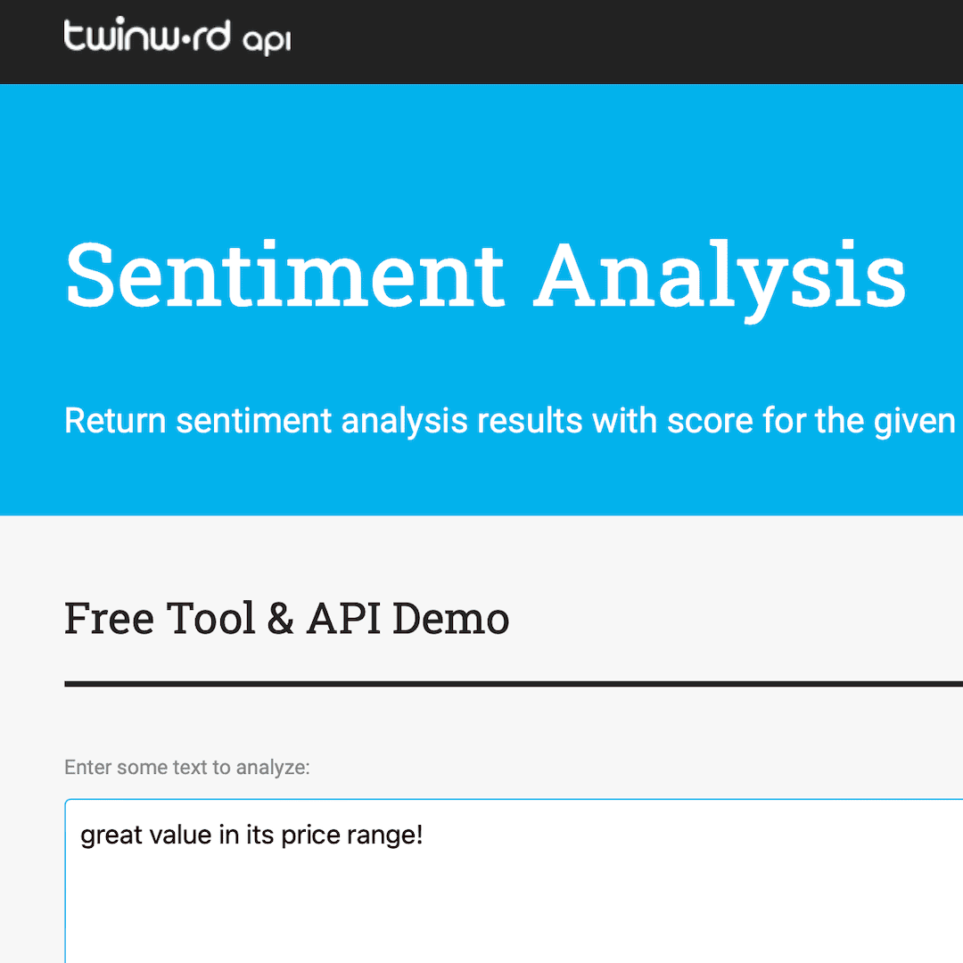 Introducing The Emotion Analysis Api Twinword