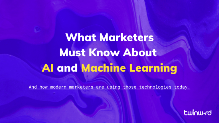 AI And Machine Learning In Marketing (Tools & Guide) - Twinword