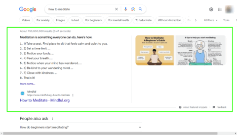 6 Types of Featured Snippets With Examples and Ranking Tips