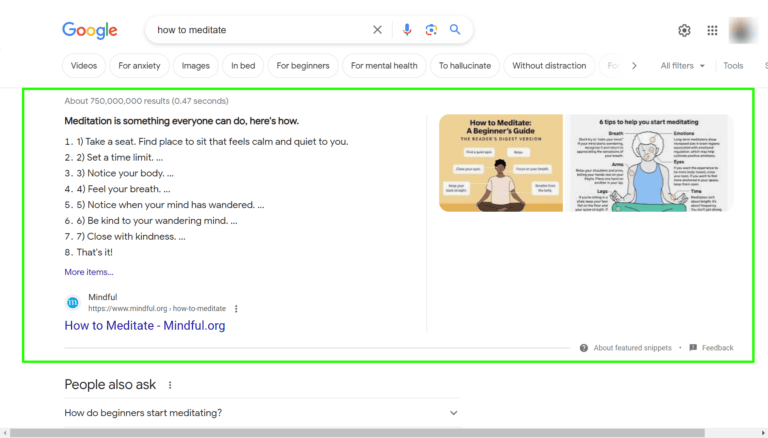 6 Types of Featured Snippets With Examples and Ranking Tips